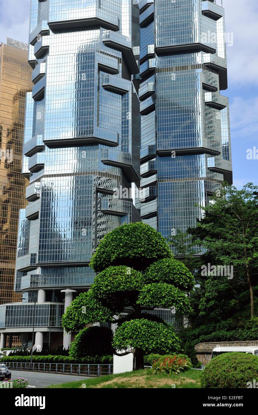 China, Hong Kong, Central District, Lippo Center by the American ...