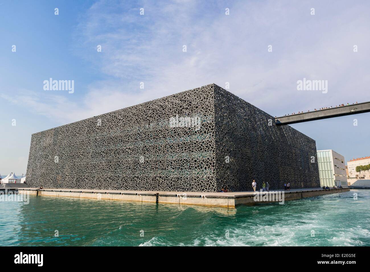 France Bouches du Rhone Marseille European Capital of Culture in 2013 Mole J4 Euromed MuCEM ...