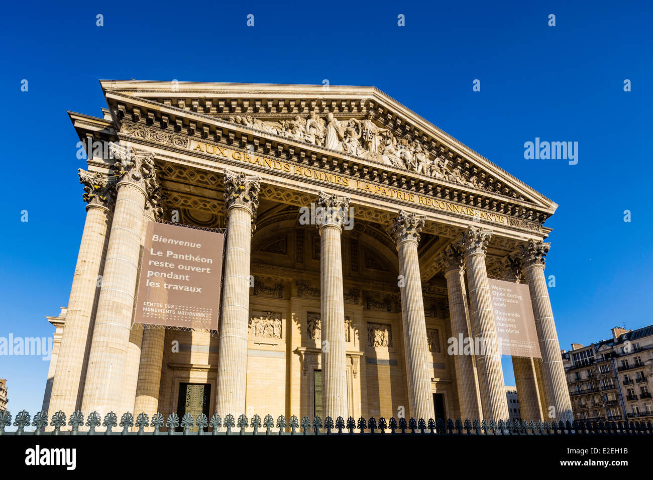 Paris france low relief sculpture hi-res stock photography and images ...