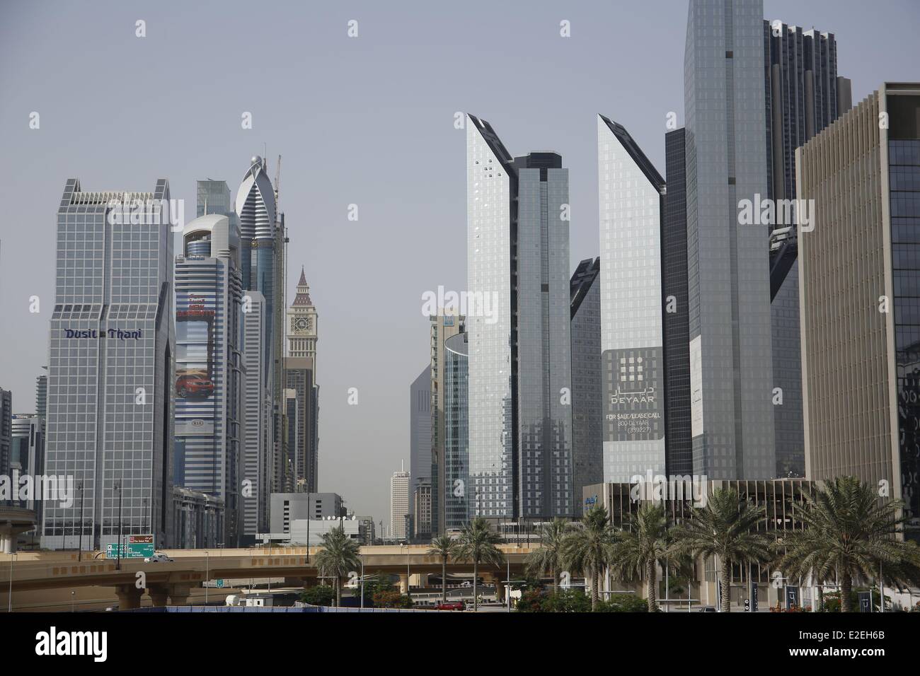 United Arab Emirates, Dubai, high rise towers Stock Photo - Alamy