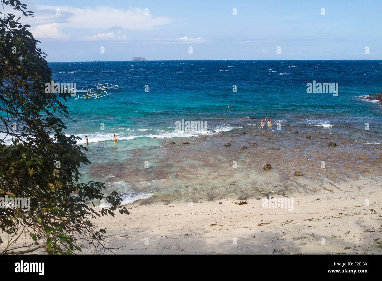 Indonesia, Bali, Padangbai, Blue lagoon beach Stock Photo - Alamy