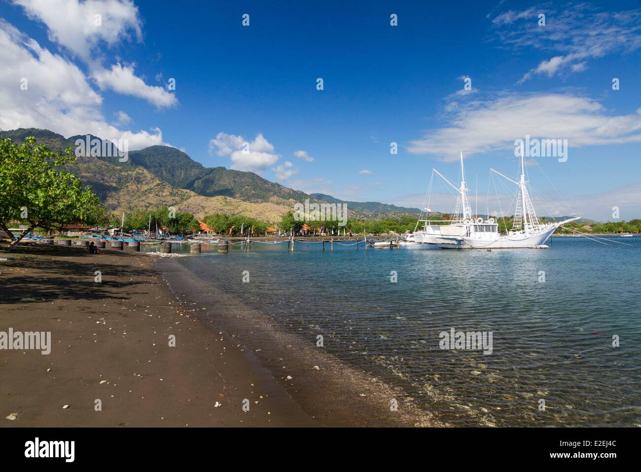 Indonesia, Bali, Pemuteran beach Stock Photo - Alamy
