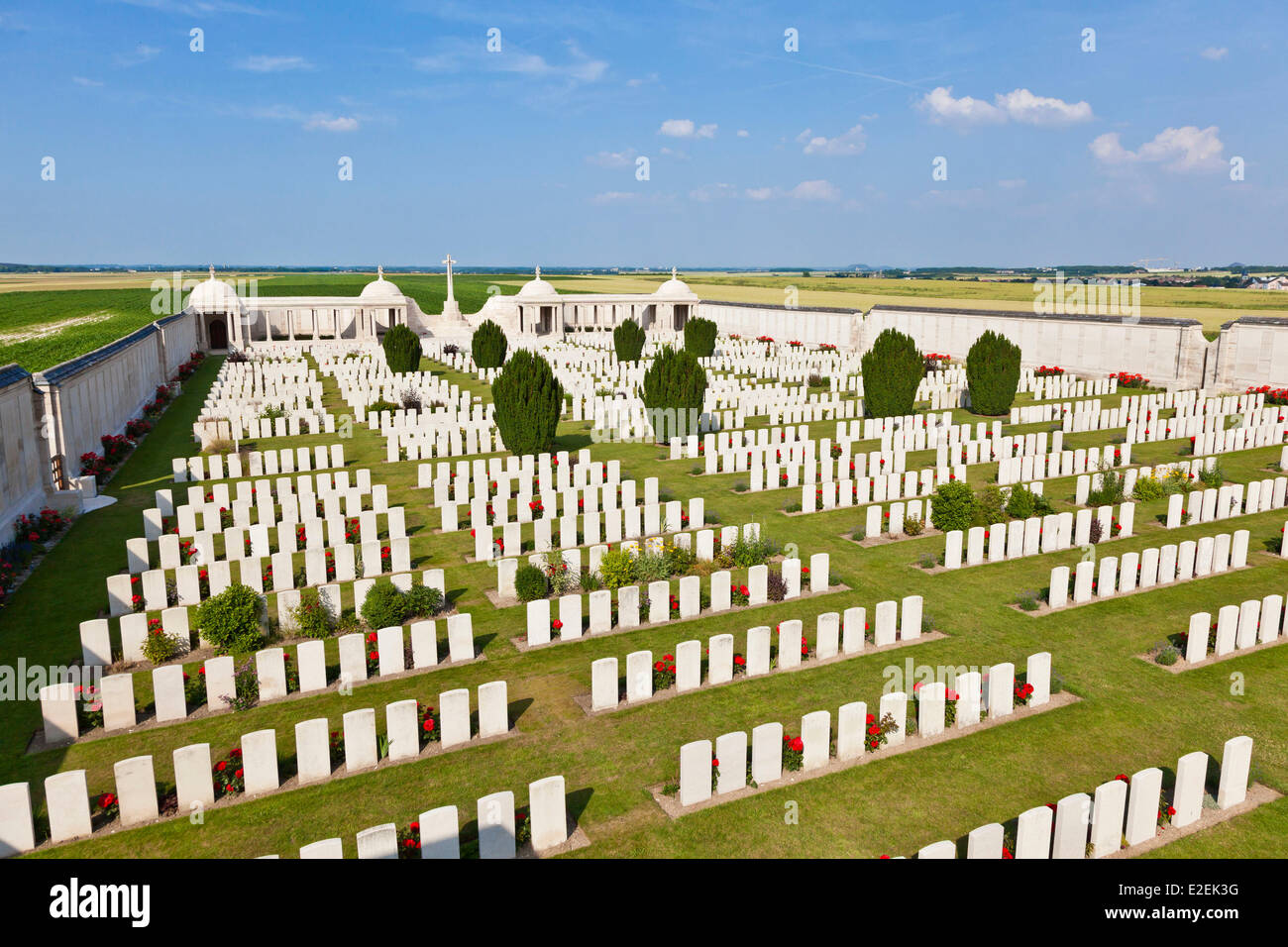 France, Pas de Calais, Loos en Gohelle, Dud Corner Military Cemetery ...