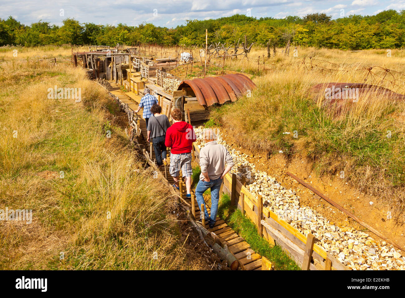 1914 trenches france hi-res stock photography and images - Alamy