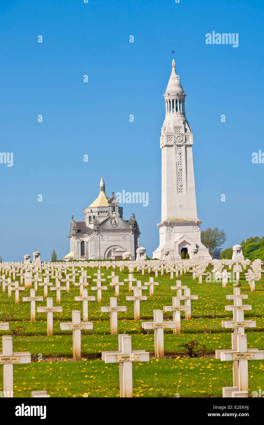 France, Pas de Calais, Ablain Saint Nazaire, National cemetery of Notre ...