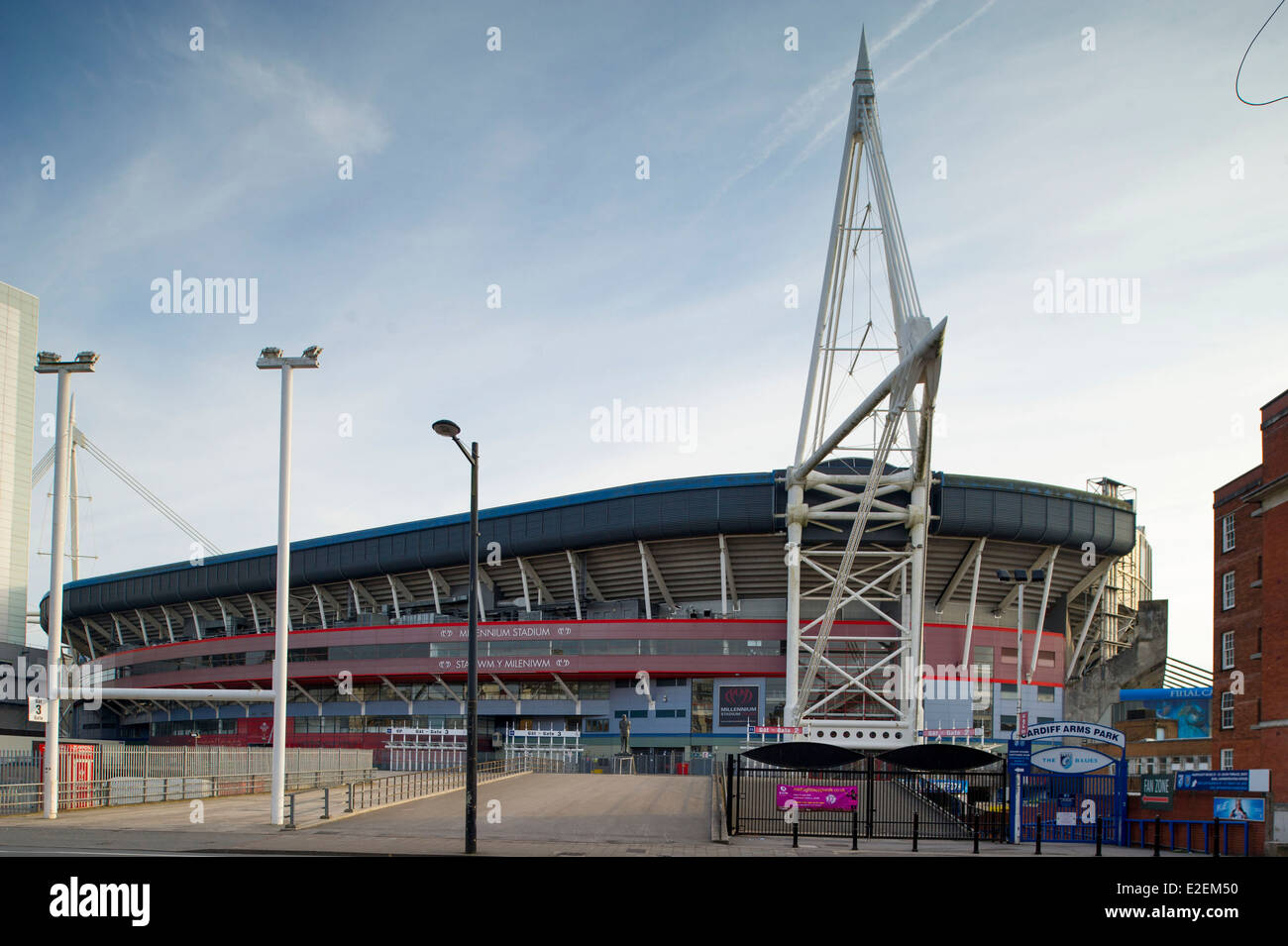 The Millennium Stadium in Cardiff, Wales Stock Photo - Alamy