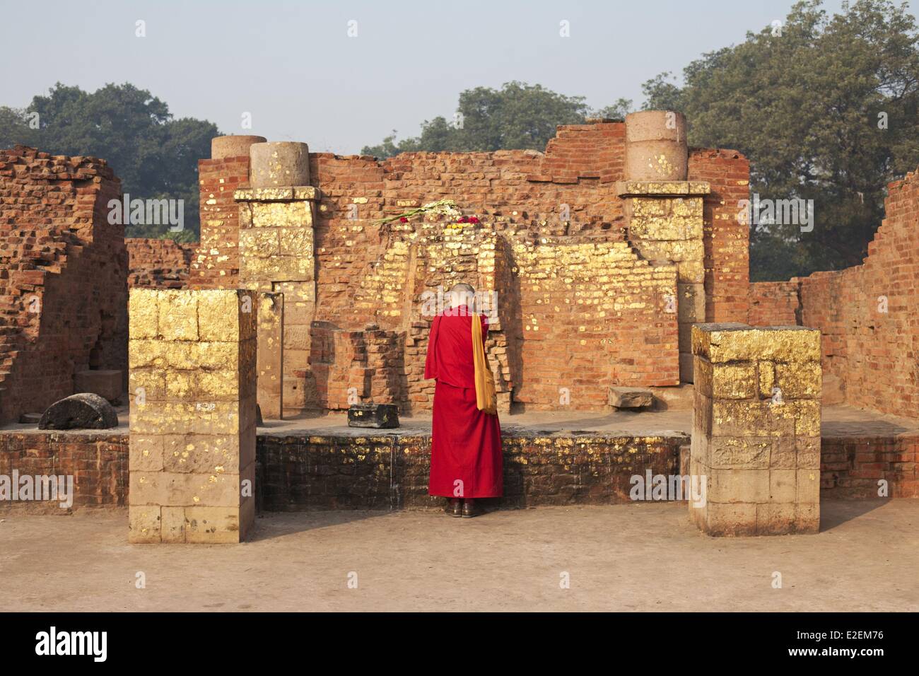 India Uttar Pradesh state Sarnath the site where Lord Buddha gave first ...