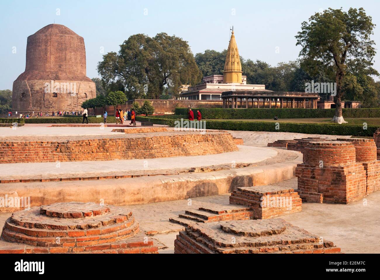 Sarnath Stupa Buddha
