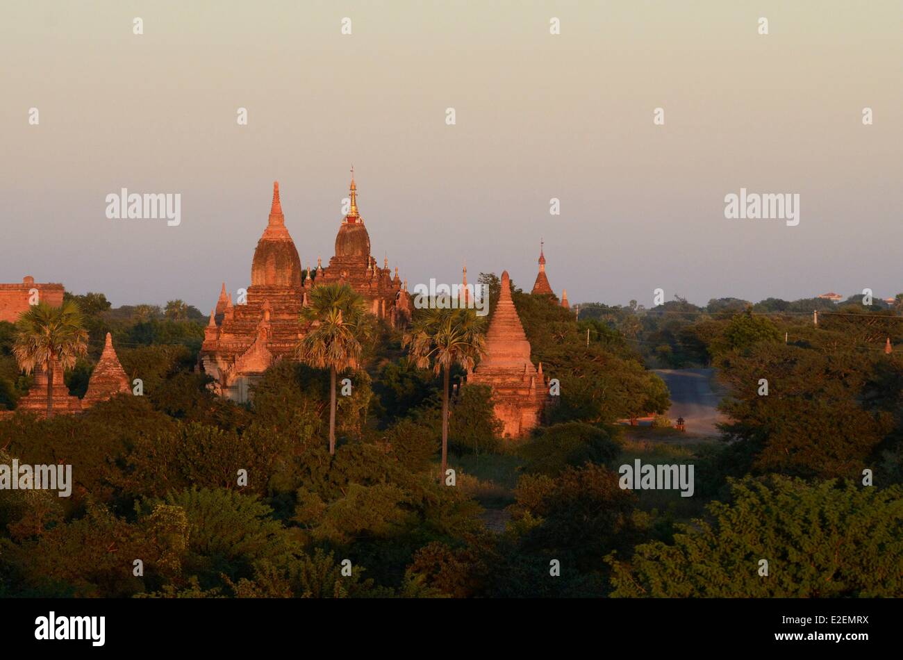 Myanmar (Burma), Mandalay Division, Bagan (Pagan), site of Bagan listed ...