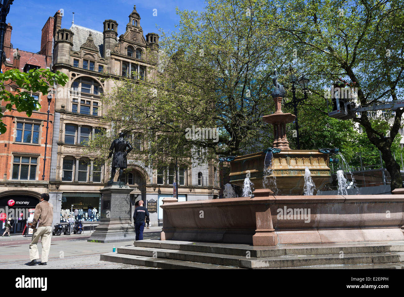 Queen S Square Manchester England