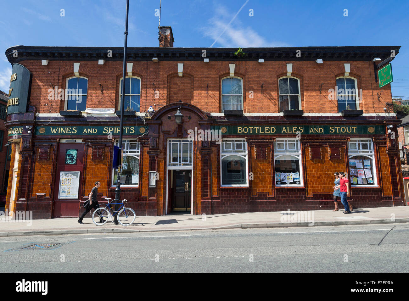 United Kingdom, Manchester, the Lass o' Gowrie pub was elected pub of ...