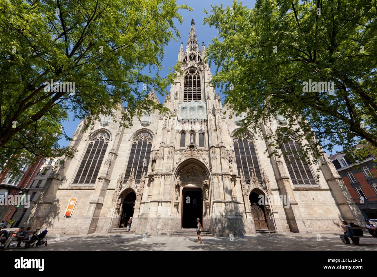 France, Nord, Lille, St Maurice church Stock Photo - Alamy