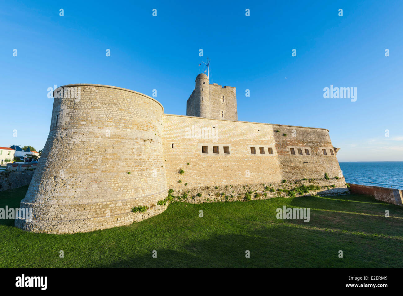 France, Charente Maritime, Fouras, Vauban fort and its 12th century ...