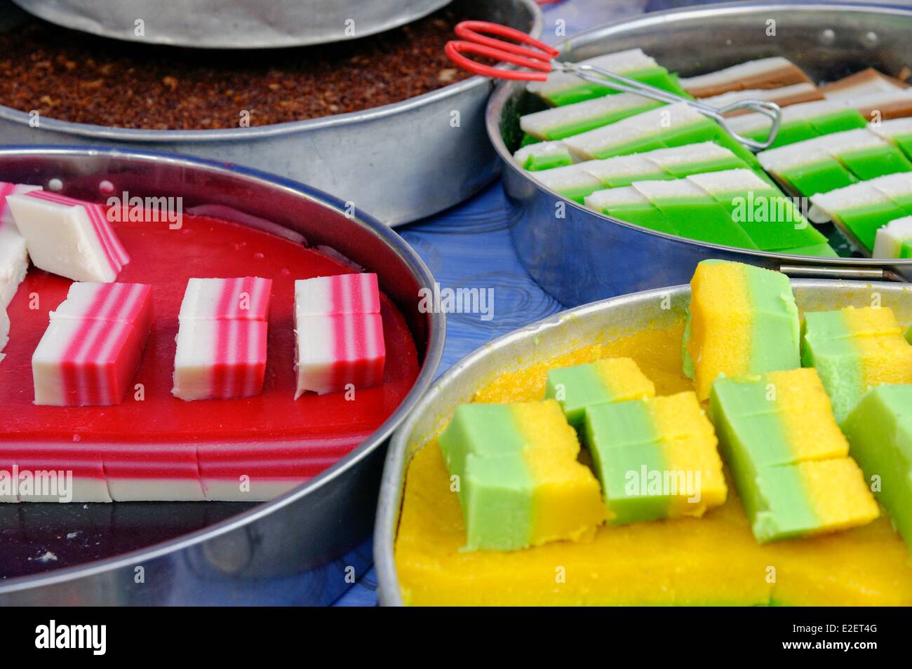 Malaysia, Melaka state, Malacca, Chinese district, Malaysian cake ...