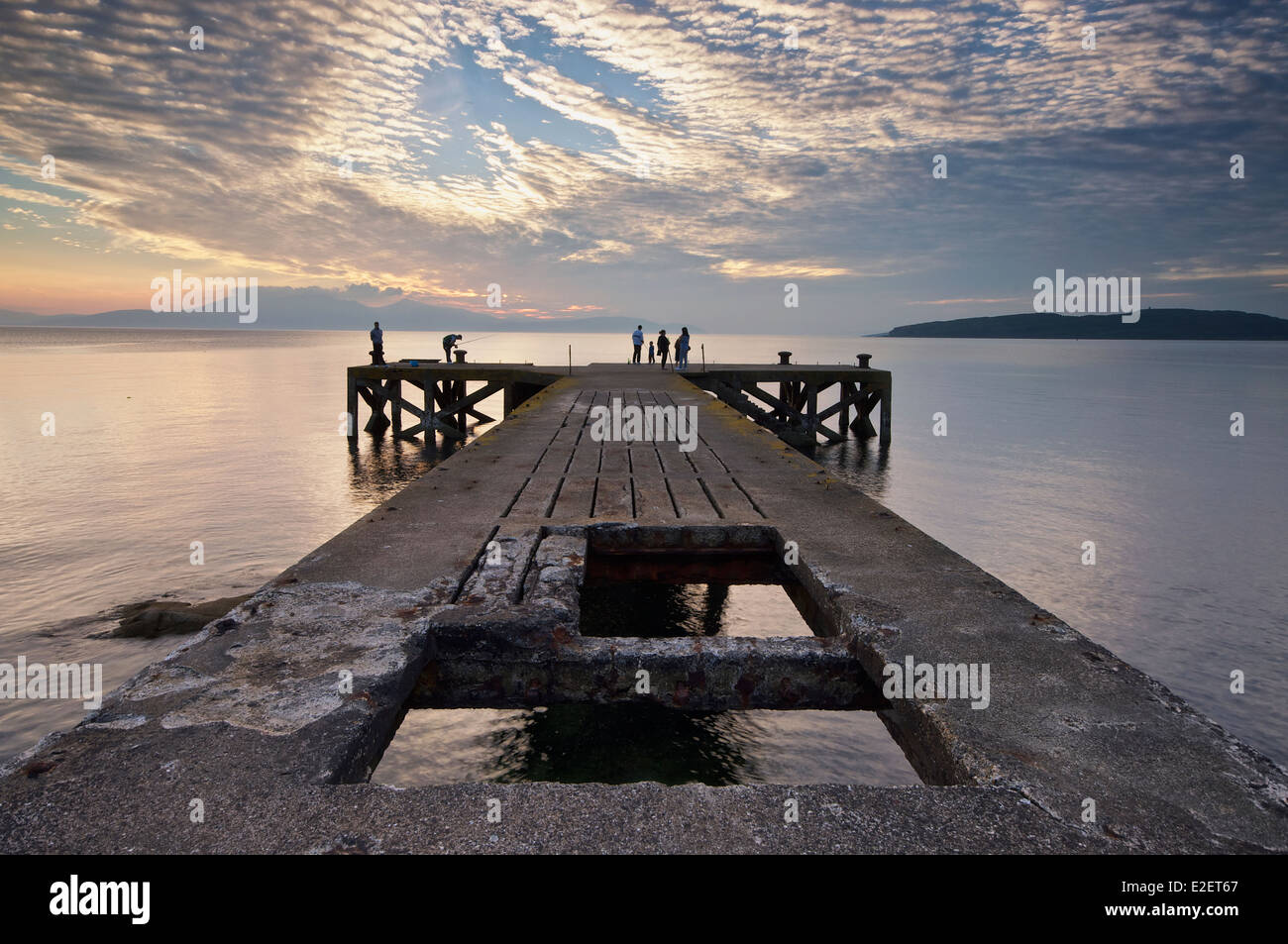 Portencross pier hi-res stock photography and images - Alamy