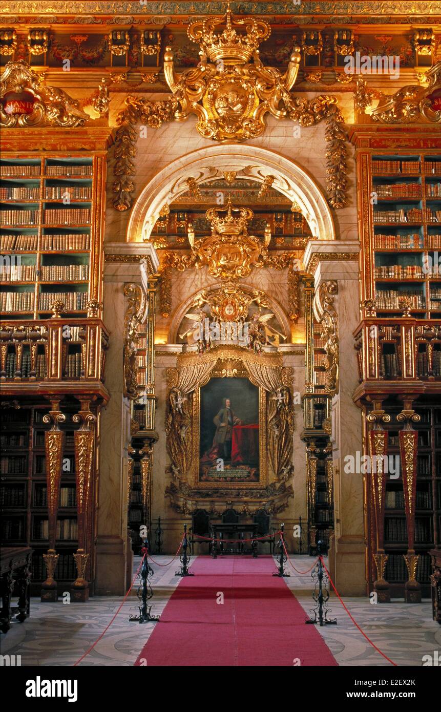 Biblioteca joanina hi-res stock photography and images - Alamy
