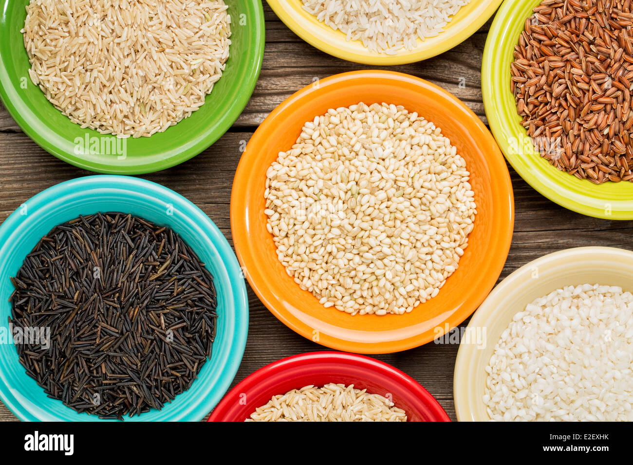 Rice bowls hi-res stock photography and images - Alamy