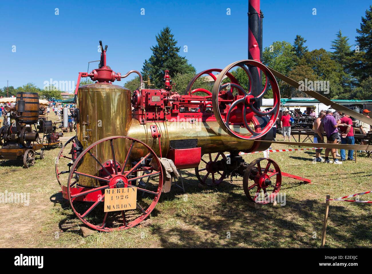 Steam threshing machine hi-res stock photography and images - Alamy