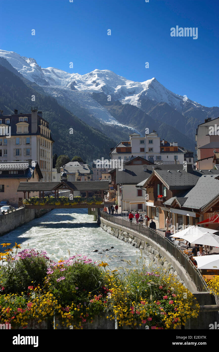 France, Haute Savoie, Chamonix Mont Blanc, Chamonix village Stock Photo - Alamy