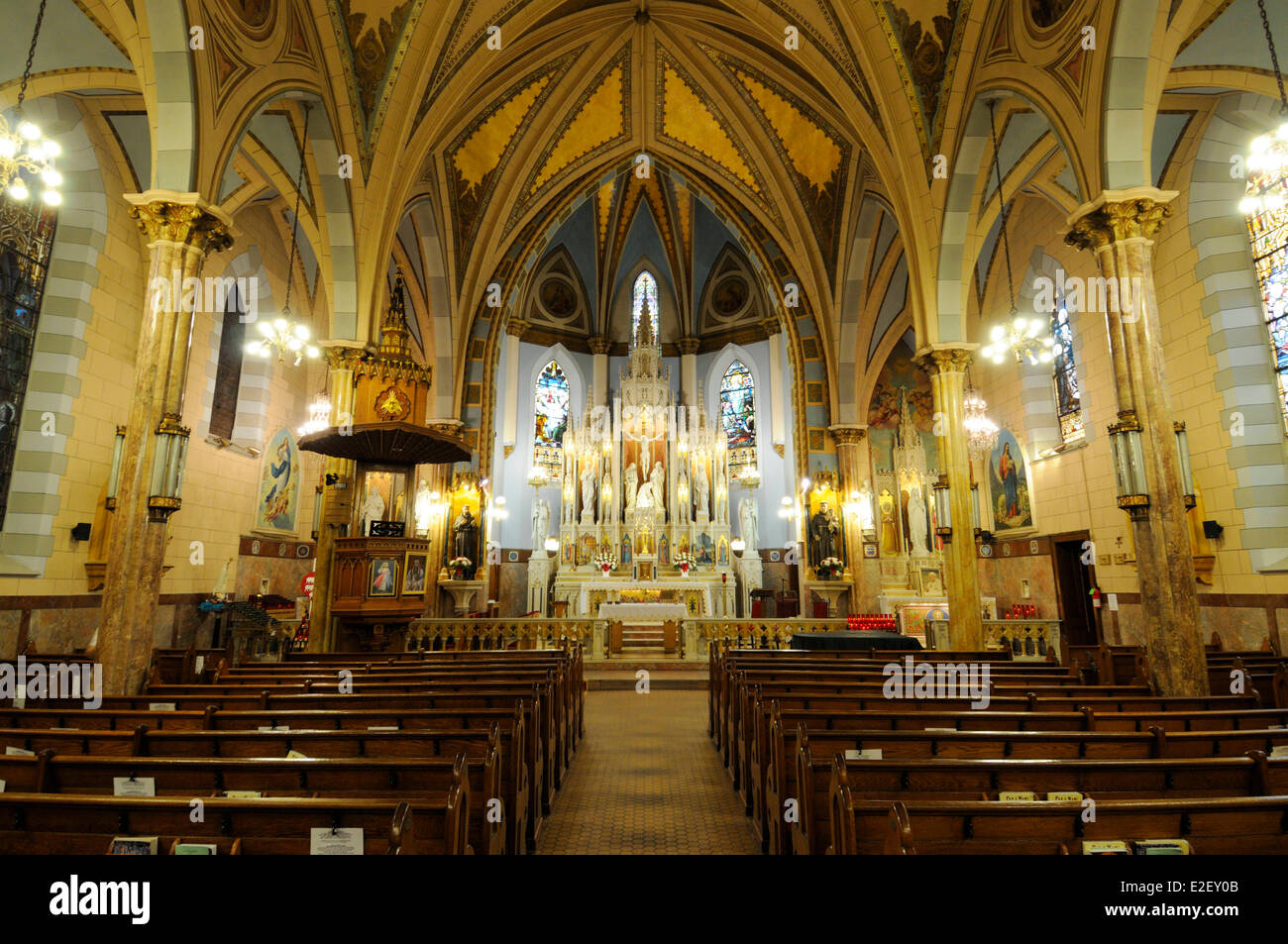 United States, New Jersey, Jersey City, Polish Church of Saint Anne ...