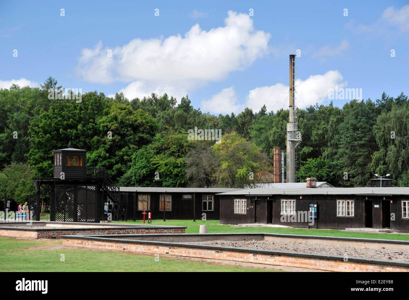 Poland, Pomerania, Sztutowo, concentration camp of Stutthof, former ...