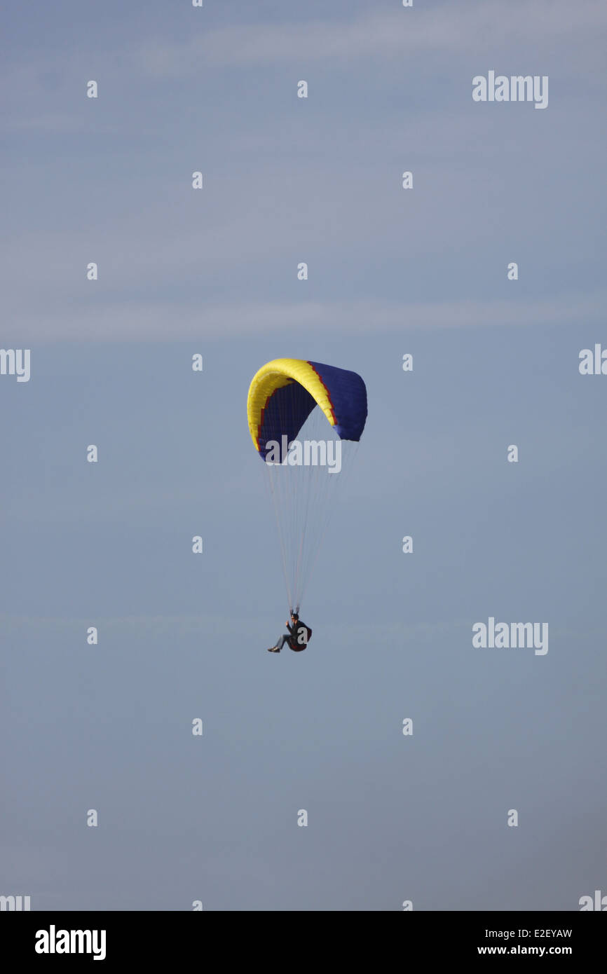 Event of Coupe Icare, festival of balloon and paragliding, Saint ...