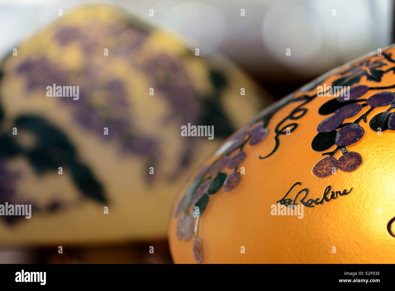 France, Haute Saone, Passavant la Rochere, Verrerie cristallerie of La ...