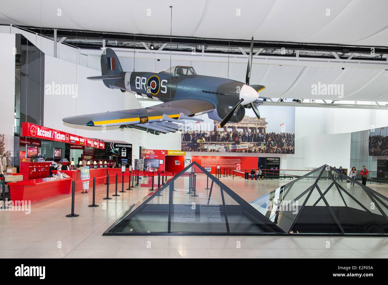 France Calvados Caen Memorial de Caen museum dedicated to the history ...