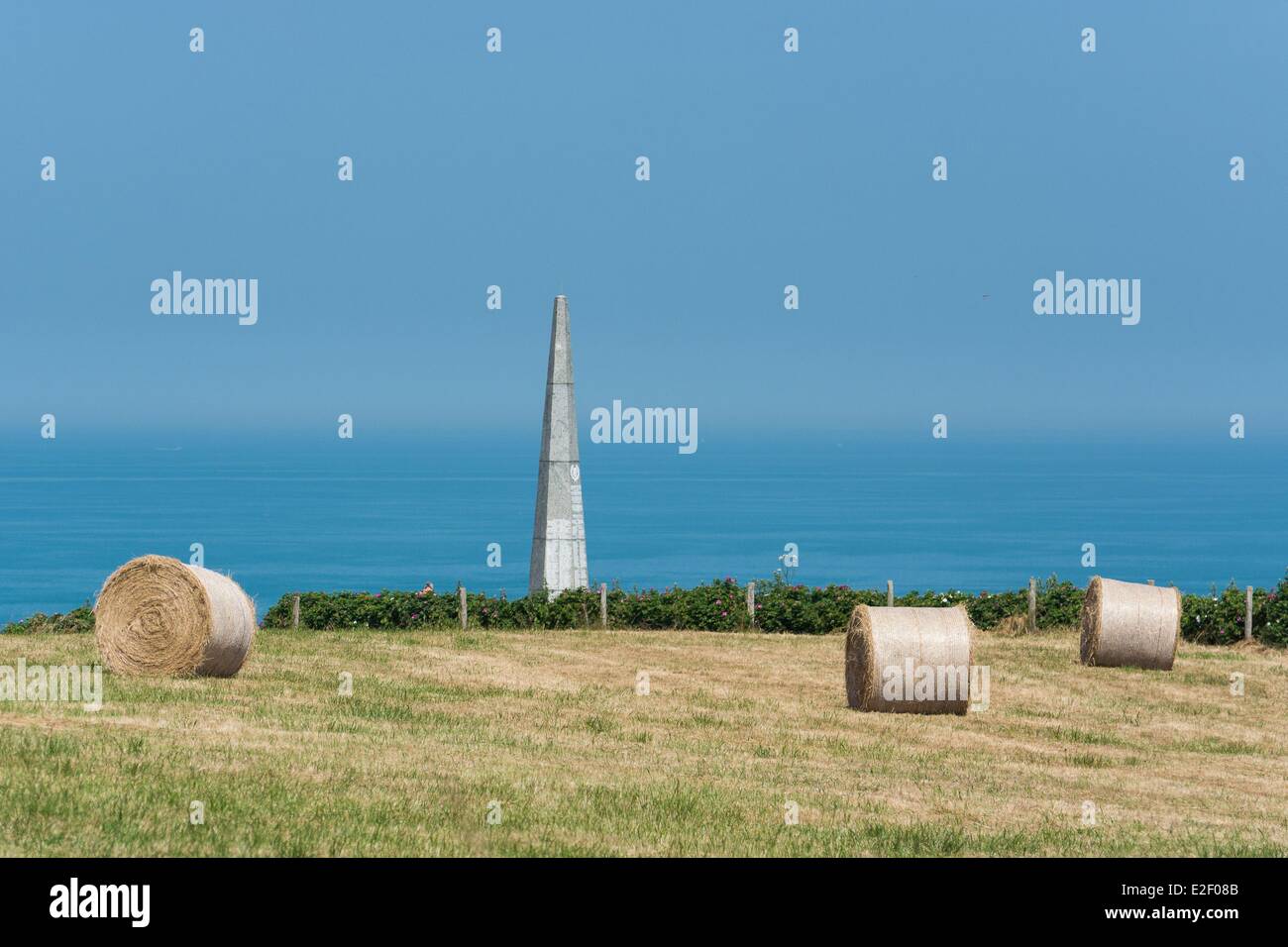 France, Calvados, Omaha Beach, Colleville sur Mer, WN62 bunker ...