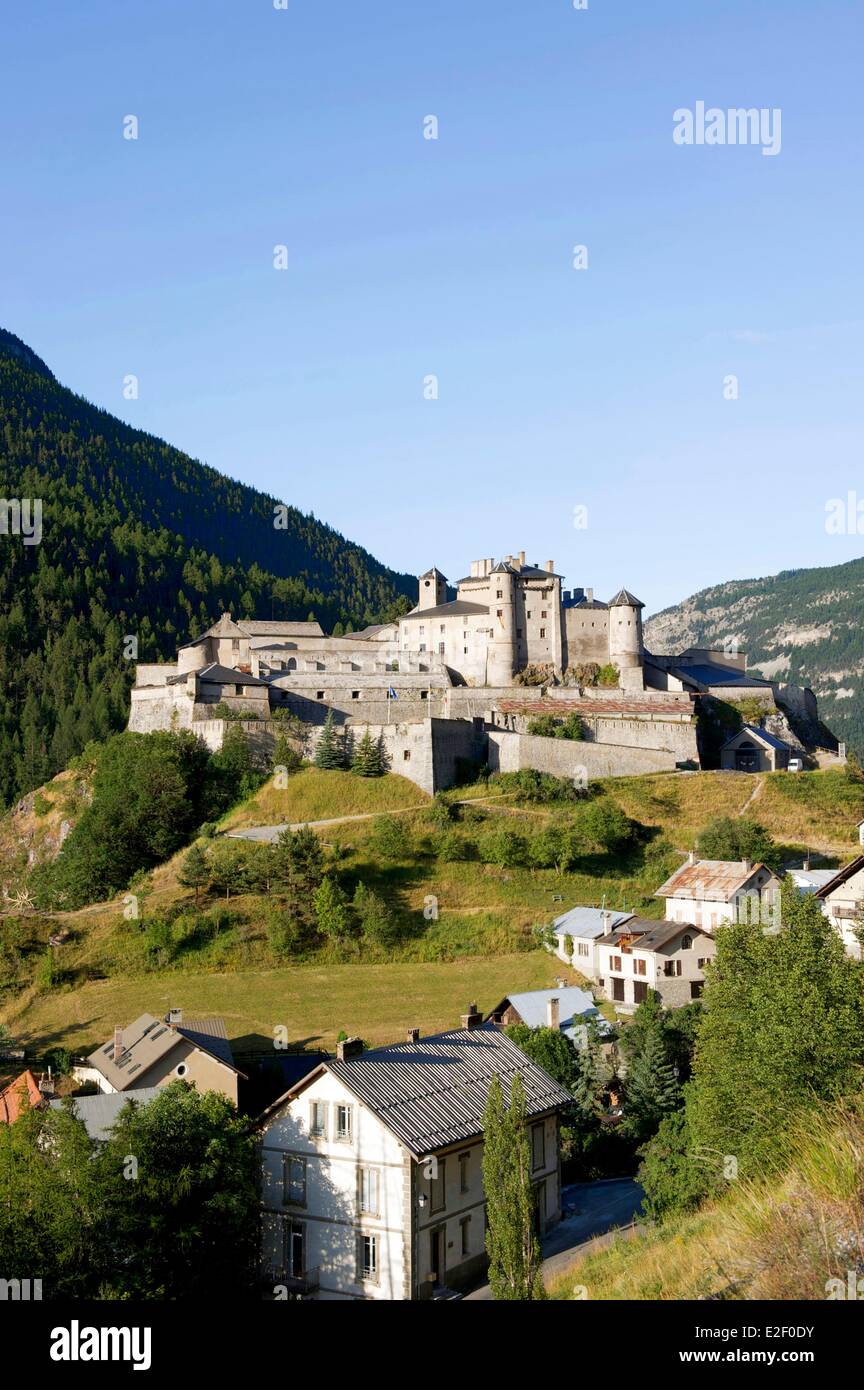 France, Hautes Alpes, Queyras Regional Natural Park, village of Chateau ...