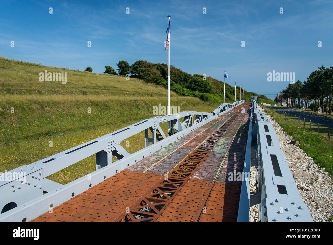 France Calvados Vierville sur Mer floating piers Whale of the ...