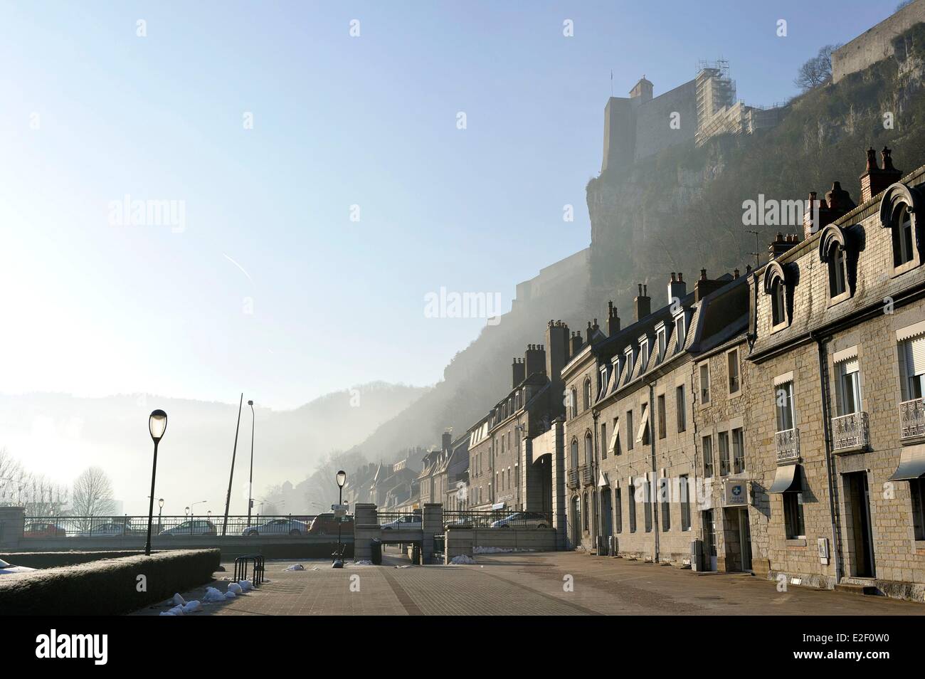 France, Doubs, Besancon, the citadel Vauban listed as World Heritage by ...