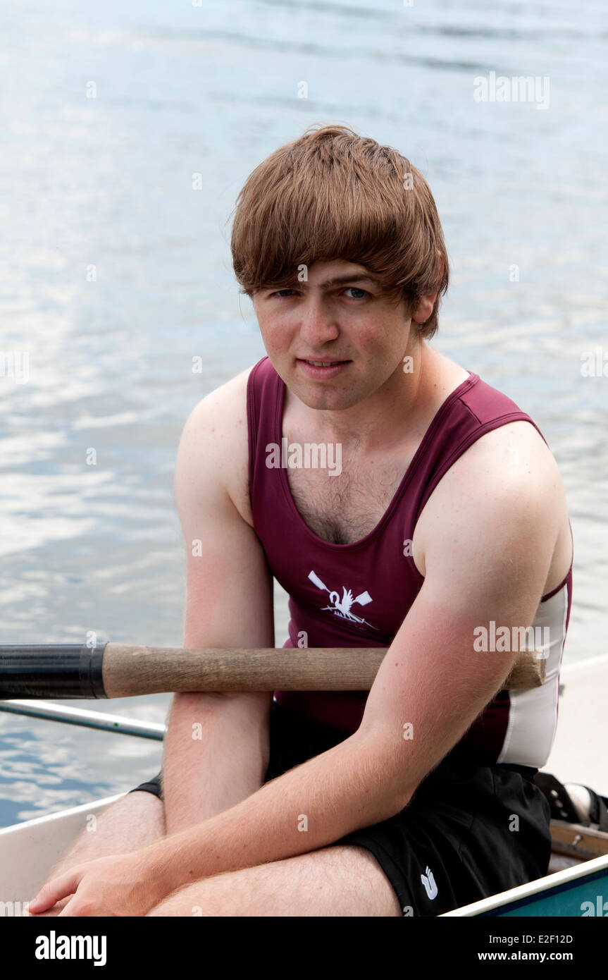 Cambridge May Bumps, a Corpus Christi College men`s eight rower before ...