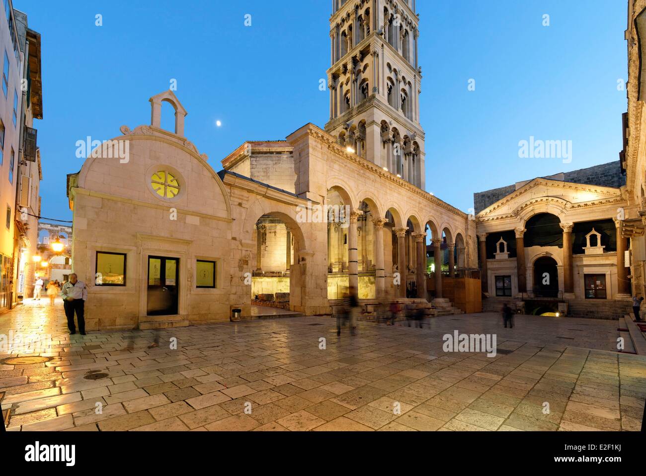 Croatia Dalmatian coast Split old Roman city listed as World Heritage ...