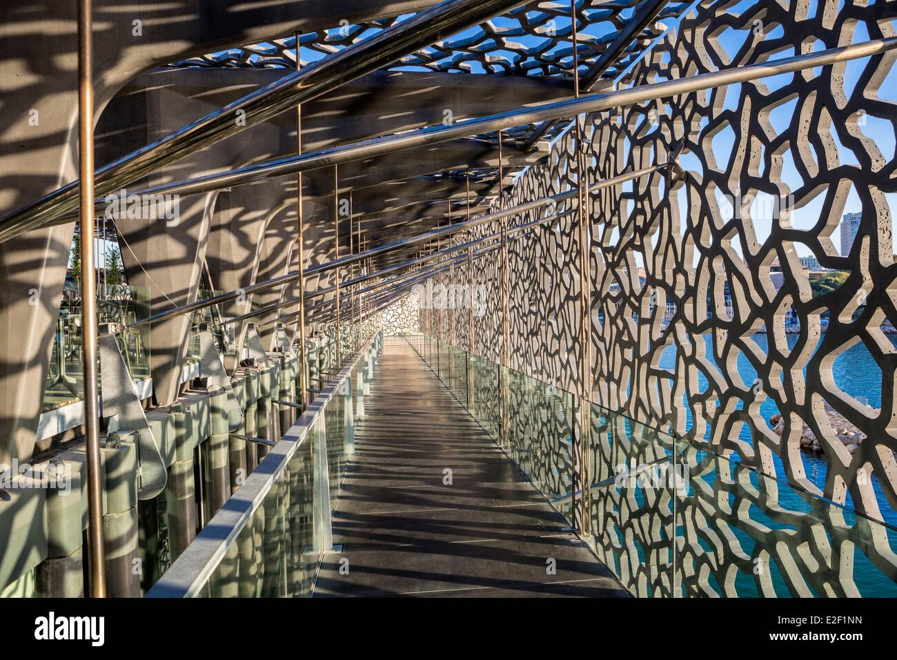 France Bouches du Rhone Marseille European Capital of Culture 2013 the pier J4 MuCEM (Museum of ...