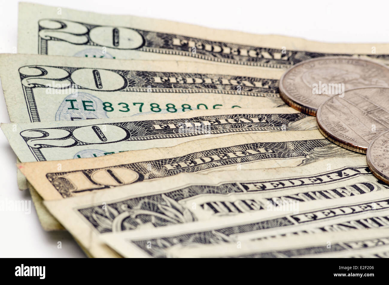 Group quarter dollar coins hi-res stock photography and images - Alamy