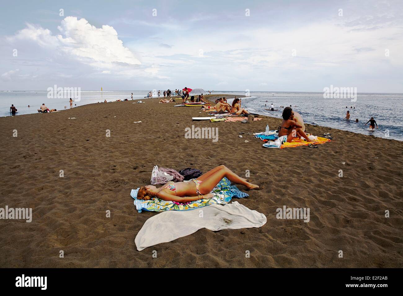 France, Reunion island (French overseas department), L'Etang Sale ...