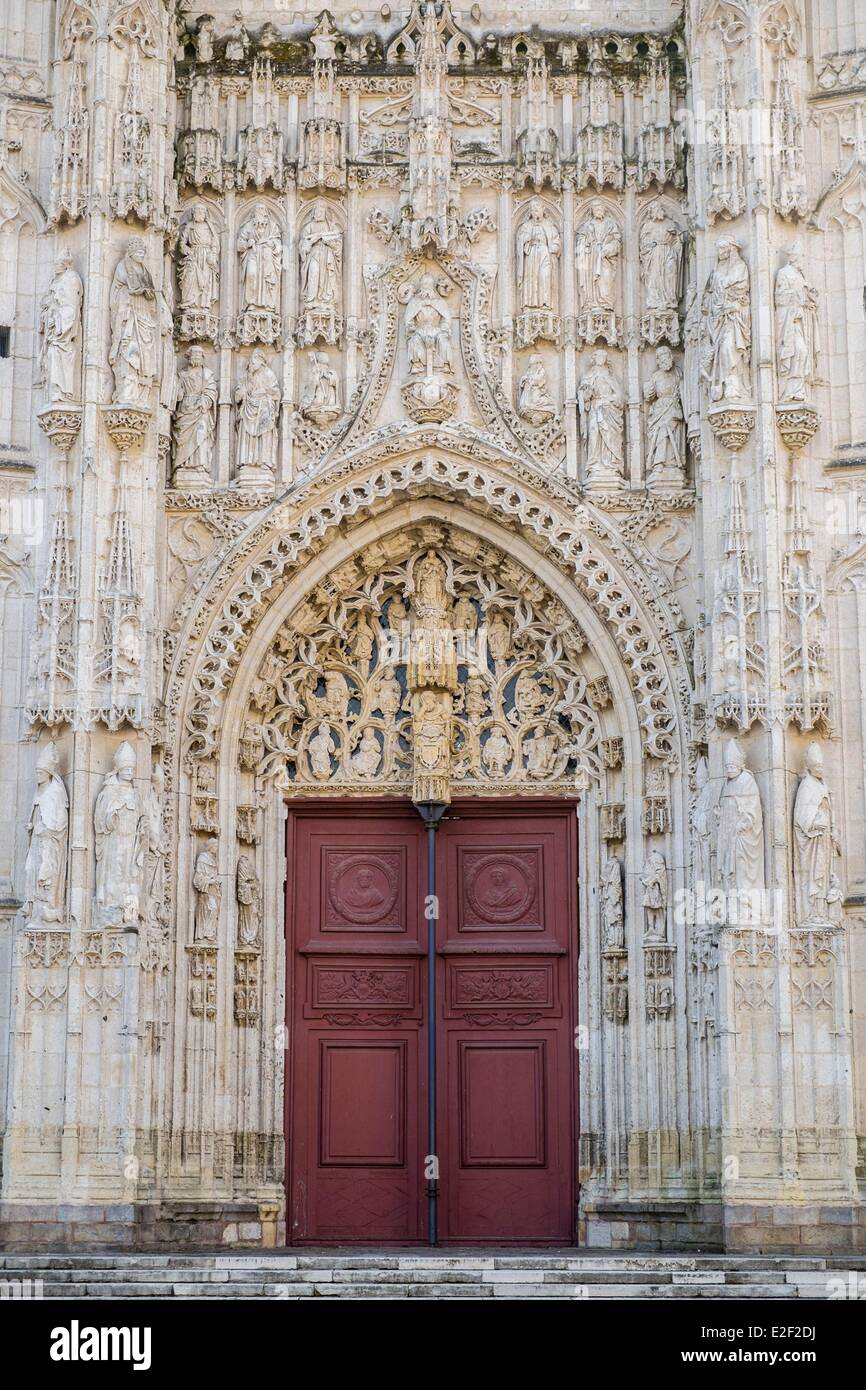 France, Somme, Saint Riquier, abbey Stock Photo - Alamy