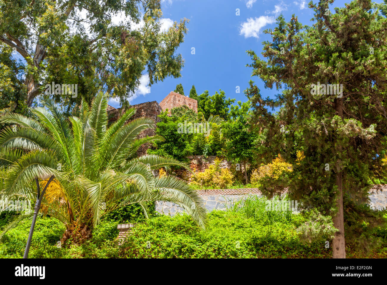 Alcazaba Fortress, Málaga, Costa del Sol, Andalusia, Spain, Europe ...