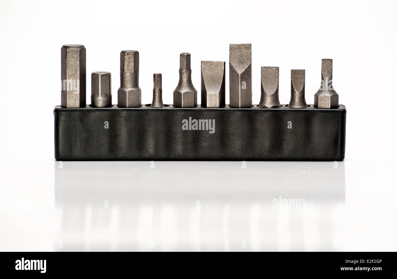 V bit drill hi-res stock photography and images - Alamy