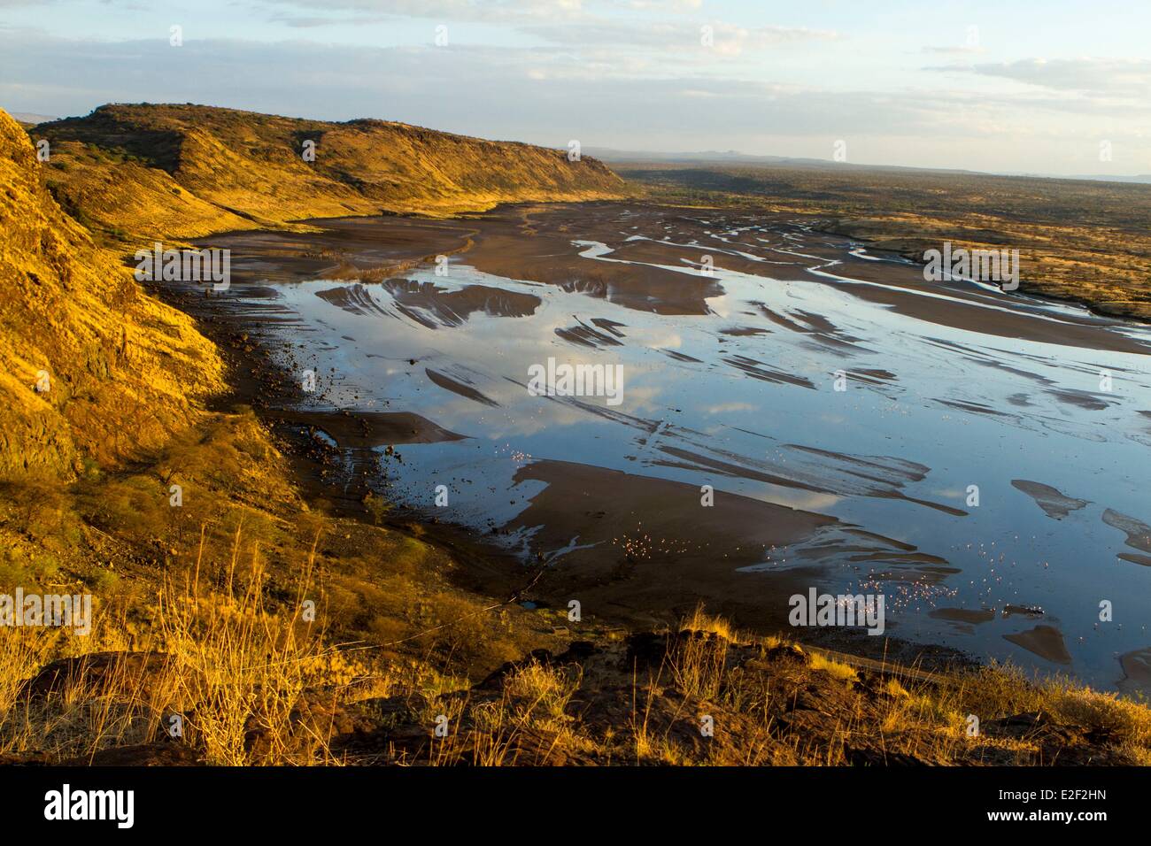 Kenya, lake Magadi, Rift valley, at dawn Stock Photo - Alamy