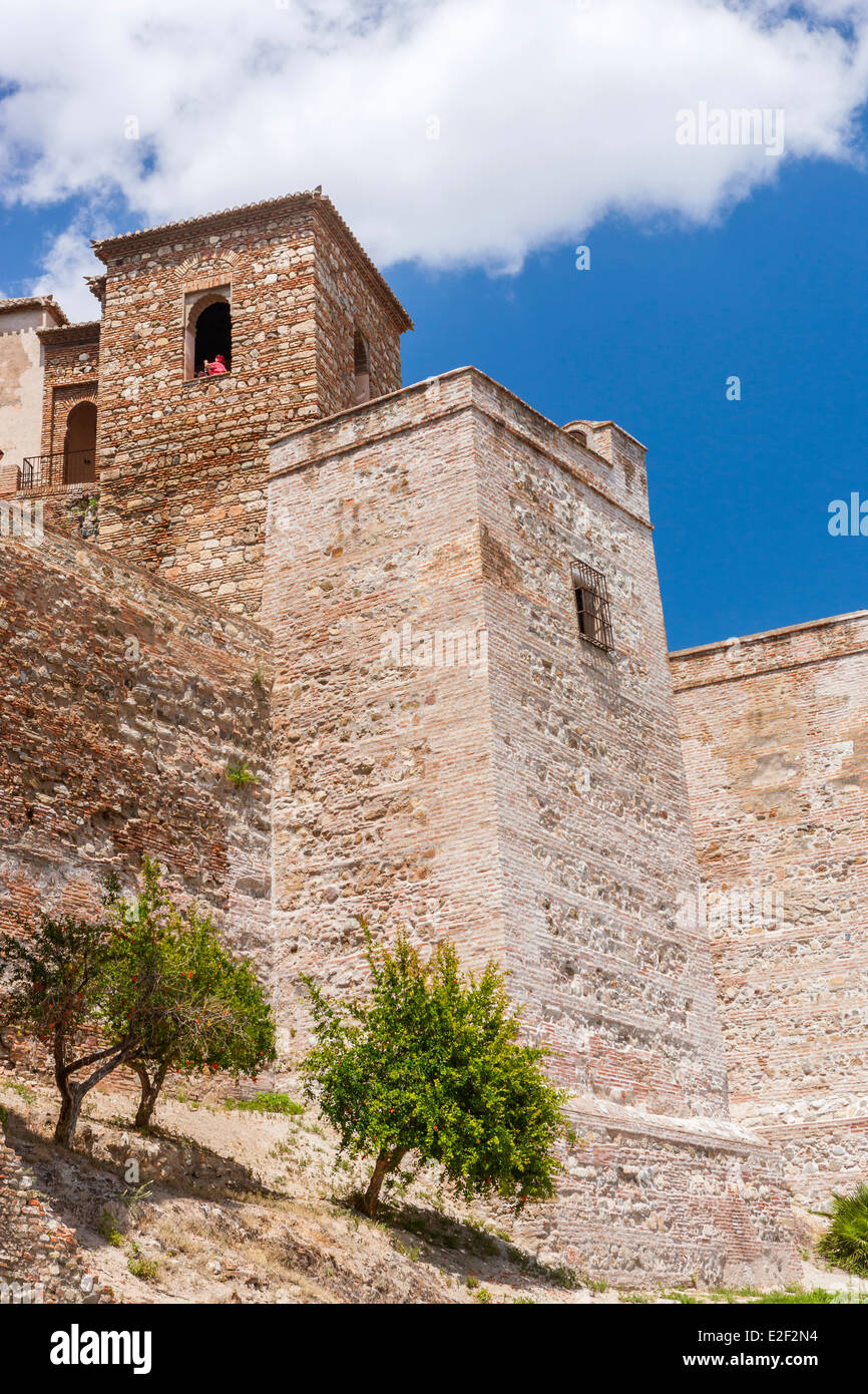 Alcazaba Fortress, Málaga, Costa del Sol, Andalusia, Spain, Europe ...