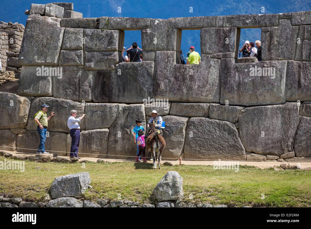 Peru Cuzco Province the Sacred Valley of the Incas Inca archaeological ...