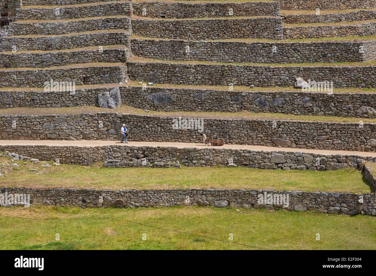 Peru Cuzco Province the Sacred Valley of the Incas Inca archaeological ...