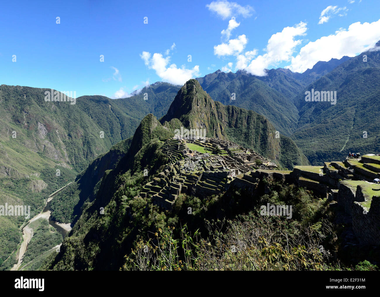 Peru Cuzco province Incas sacred valley Inca archeological site of ...