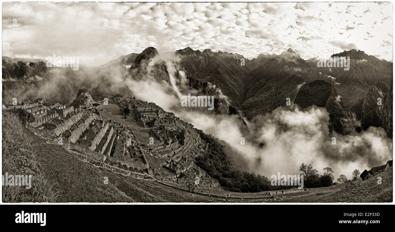 Peru Cuzco province Incas sacred valley Inca archeological site of ...