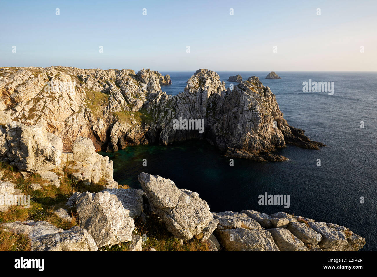 France Finistere Iroise Sea Armorica Natural Regional Park Presqu'ile ...