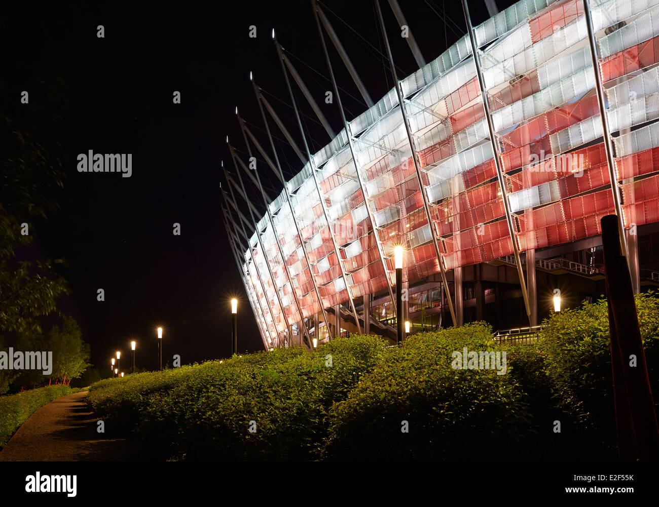 Night view stadium hi-res stock photography and images - Alamy