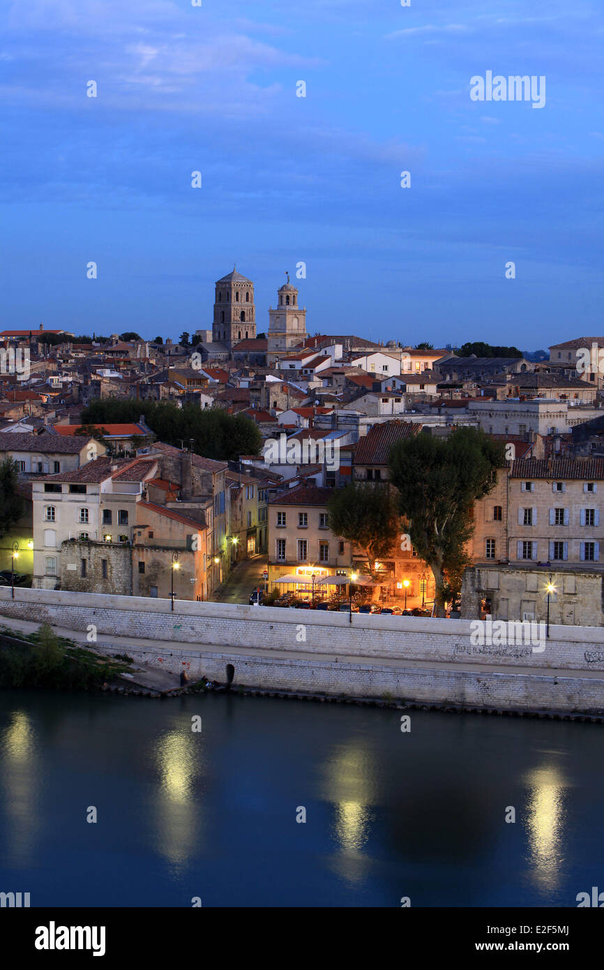 Rhone river arles night hi-res stock photography and images - Alamy