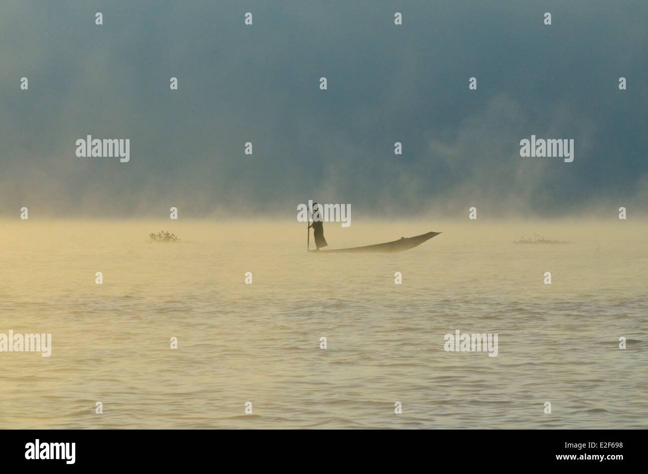 Myanmar shan state silhouette hi-res stock photography and images - Alamy